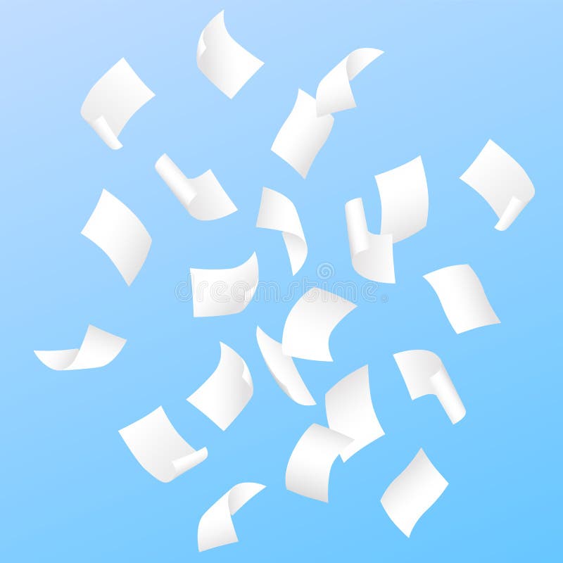 Flying Papers Stock Illustrations – 2,123 Flying Papers Stock ...