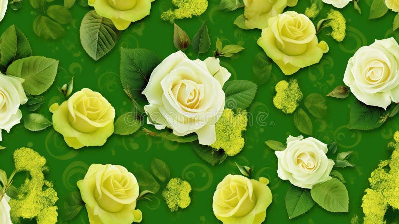 Beautiful Simple Wedding Card with Roses and Flowers, Ai Generated ...