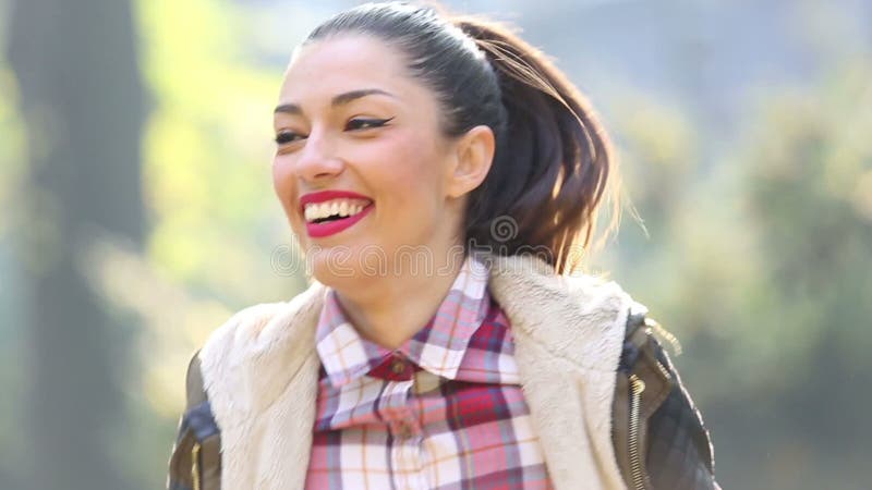 Beautiful Singer Dancing with Microphone Stock Video - Video of ...