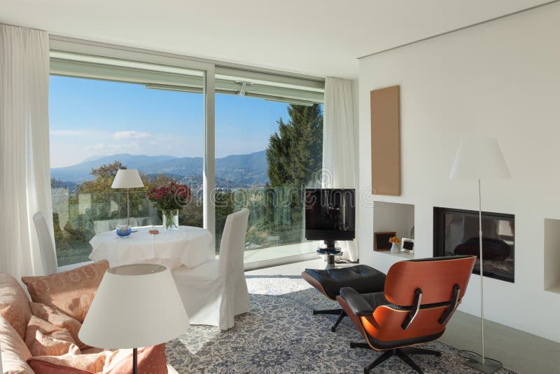 Beautiful Sitting Place To Enjoy the City View Stock Image - Image of ...