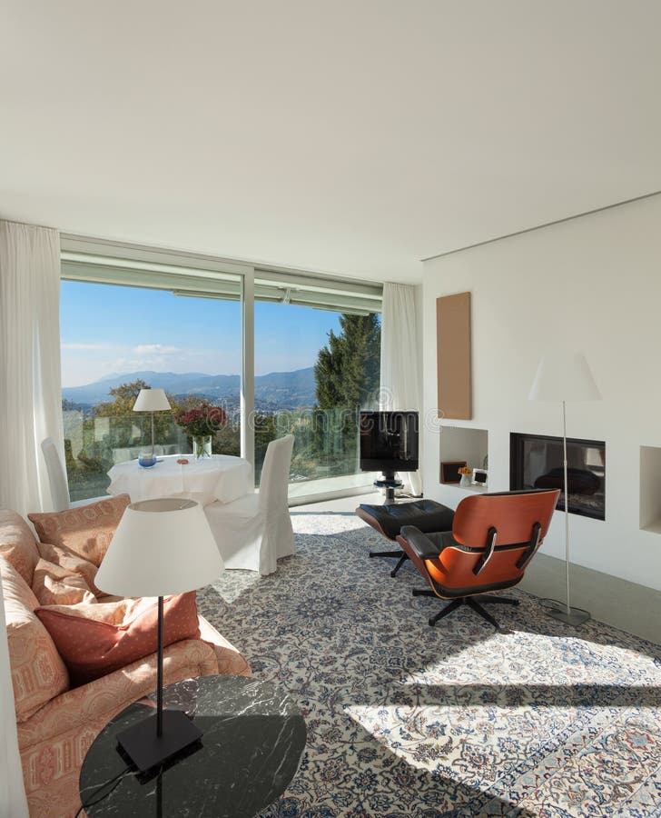 Beautiful sitting room stock photo. Image of living, luxury - 65975854