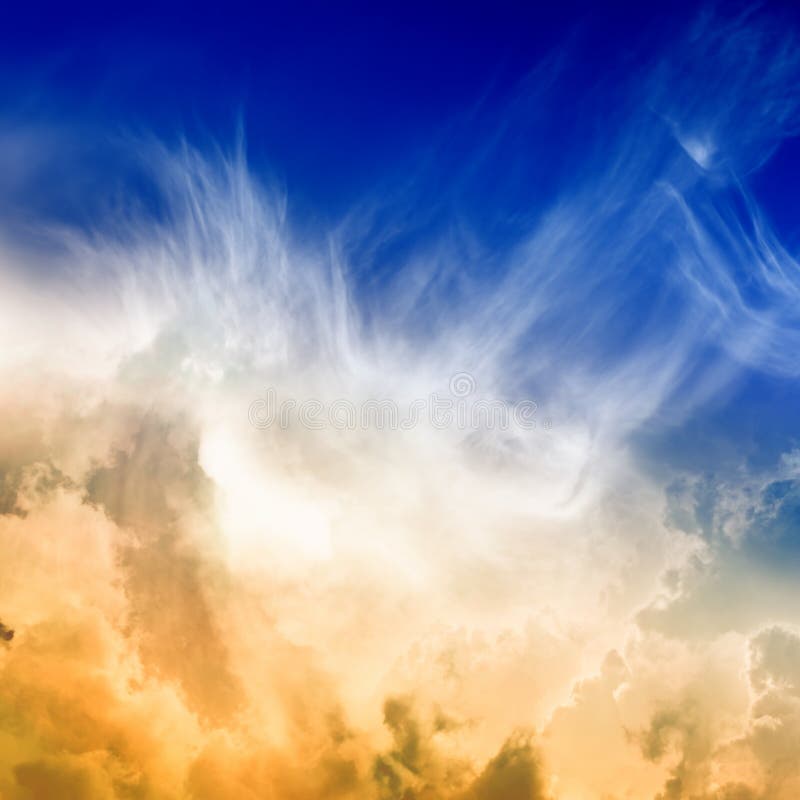 View from heaven stock photo. Image of idyllic, fantastic - 16308160