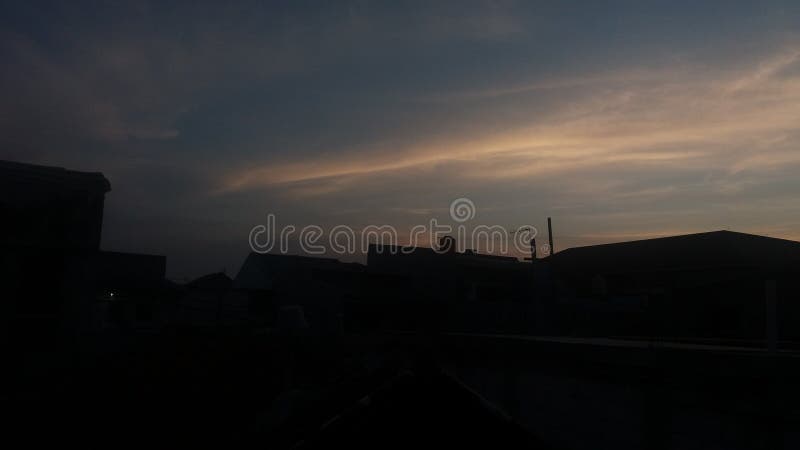 Beautiful Sky in the Afternoon Stock Image - Image of night, skyline ...