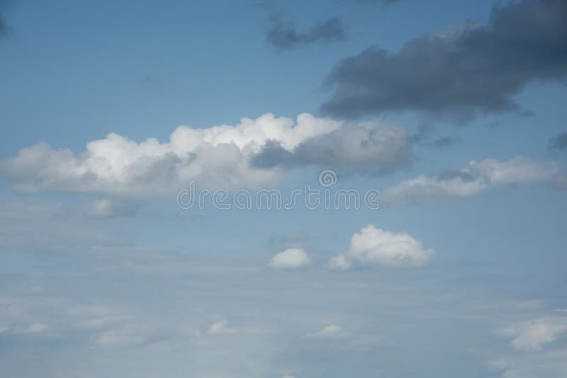 Beautiful Sky Background. Light Blue and Gray Sky with a Dramatic View ...