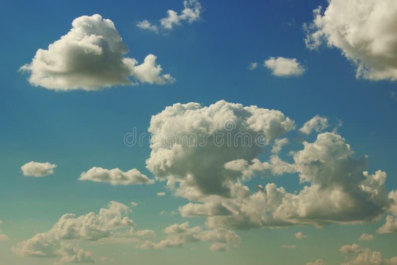 Wonderful Sky. Sky and Clouds. Stock Image - Image of inspiration ...
