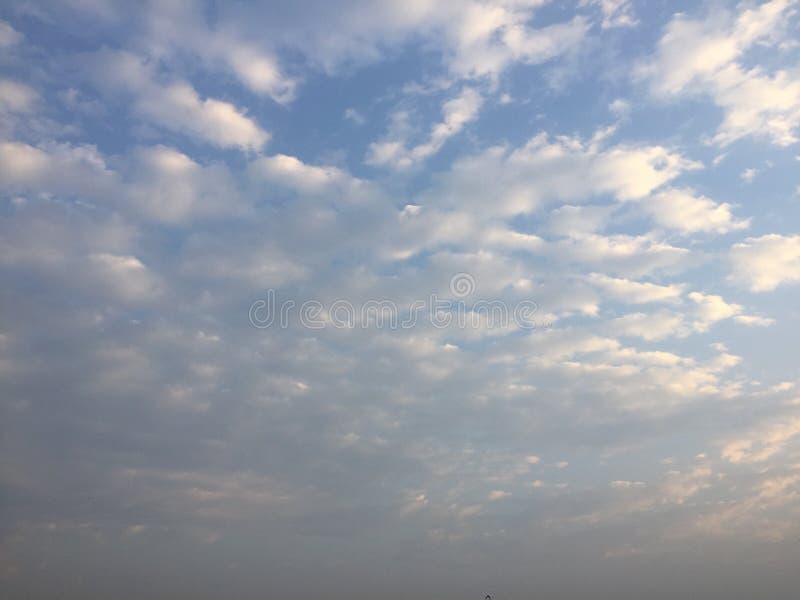 Beautiful Sky on a Clear Weather Day Stock Image - Image of dawn ...