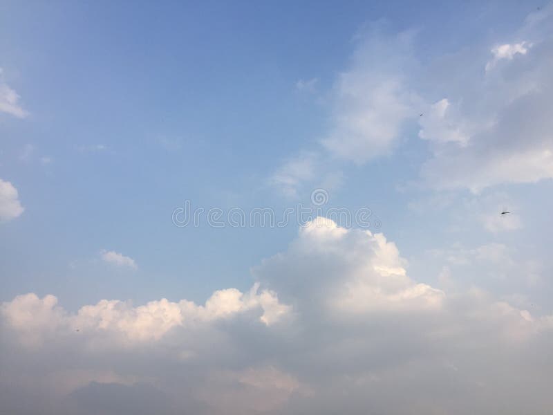 Beautiful Sky on a Clear Weather Day Stock Photo - Image of outdoors ...