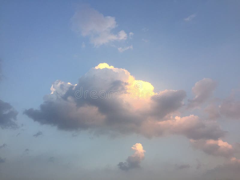 Beautiful Sky on a Clear Weather Day Stock Image - Image of dawn ...