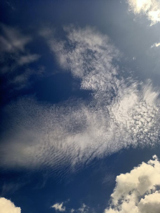 Beautiful Sky and Cloud View in Kuala Lumpur, Malaysia Stock Image ...