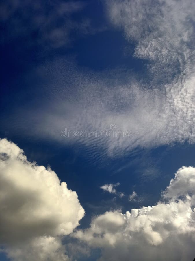 Beautiful Sky and Cloud View in Kuala Lumpur, Malaysia Stock Image ...