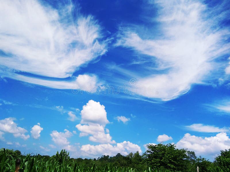 Beautiful sky with clouds stock image. Image of beautiful - 157434651
