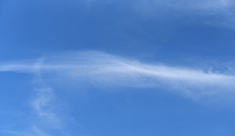 Beautiful Sky and Clouds on a Bright and Cool Day Stock Image - Image ...