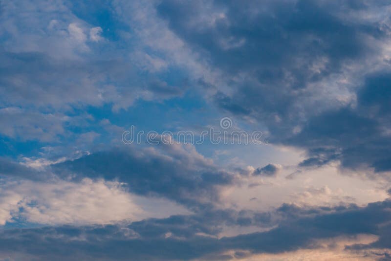 Beautiful sky with clouds stock photo. Image of blue - 119400160