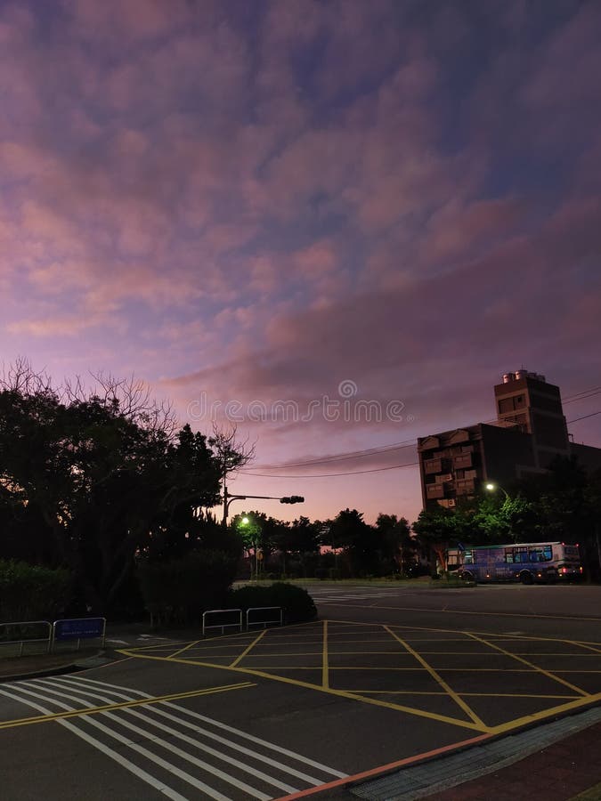 Beautiful Sky after Heavy Rain in Taiwan Stock Photo - Image of heavy ...