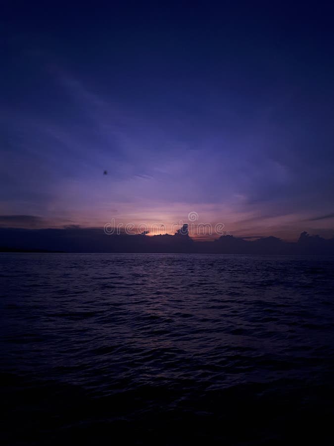 Manado City Indonesia with Indonesian Flag. Stock Image - Image of clos ...