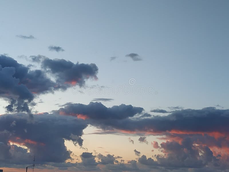 The Beautiful Sky from My Window Stock Photo - Image of heaven, place ...