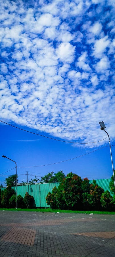 A Beautiful Sky Painting from God One Morning Stock Photo - Image of ...