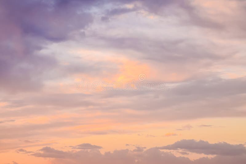 A Beautiful Sky with a Pinkish Hue Stock Photo - Image of weather ...