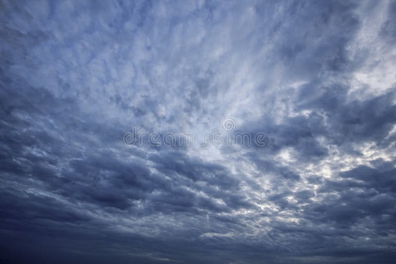 Beautiful Sky and Rain Cloud Stock Photo - Image of natural, scene ...