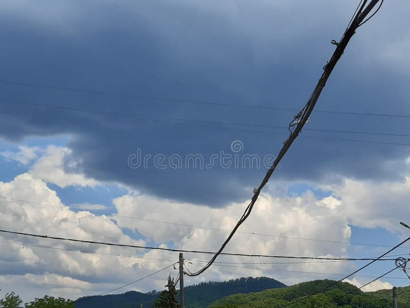 Beautiful Sky in a Random Day Stock Photo - Image of white, blue: 250629862