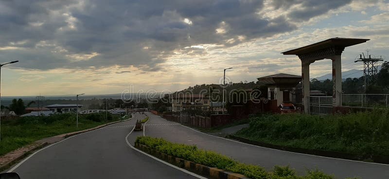 Beautiful sky and road stock photo. Image of road, beautiful - 165050732