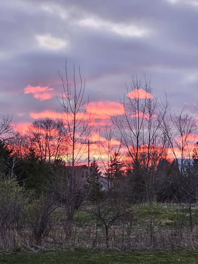 Beautiful Sky& X27;s Wisconsin Stock Image - Image of screenshot ...