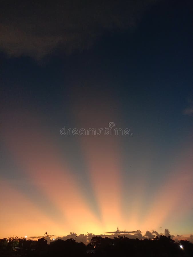 A Beautiful Sky Shot from a Beautiful Angle Stock Photo - Image of ...