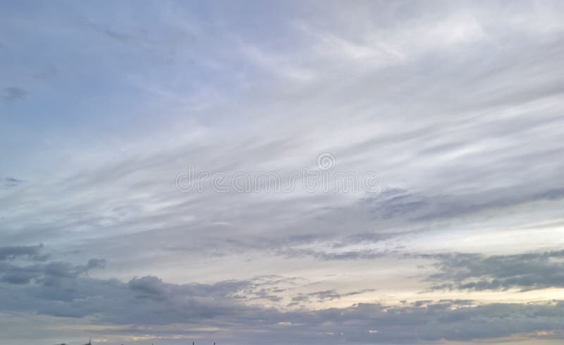 A Beautiful Sky Showcasing Soft Clouds and a Gradient of Colors during ...