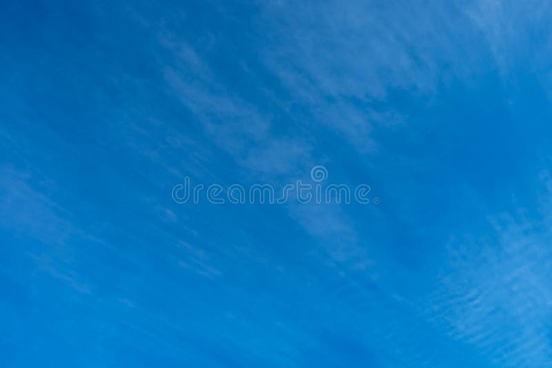 A Beautiful Sky with Striped Cloud Stock Photo - Image of nature ...