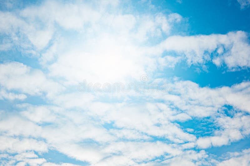 Beautiful Sky, Summer Warm Day Stock Photo - Image of environment ...