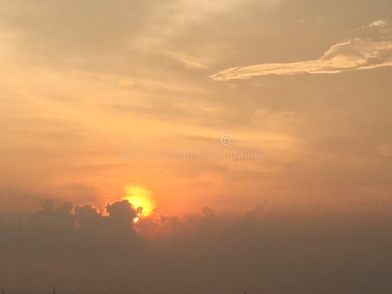 Beautiful Sky on a Sunny Weather Day. Stock Image - Image of fluffy ...