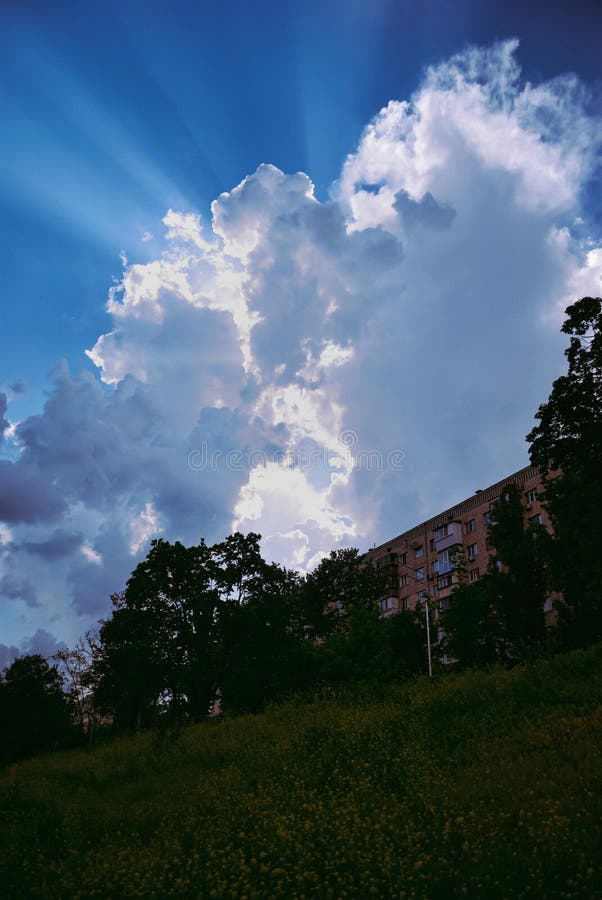 Beautiful Sky, Magic Sky, Sunrays, Sunlight and Sunshine, Sunny Day ...