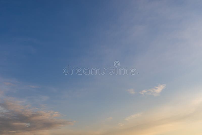 Sunset on the Smooth Sandy Beach with Gentle Waves Stock Image - Image ...
