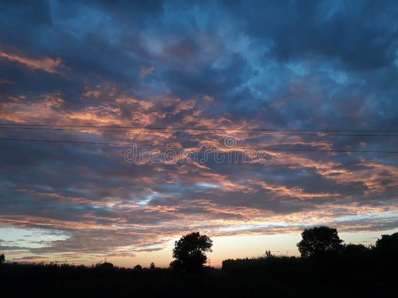 Beautiful sky view stock photo. Image of nature, evening - 231346118
