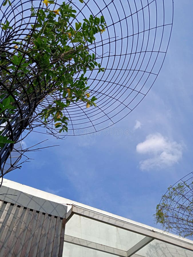 Beautiful Sky View, the Most Beautiful Rooftop Office at My City. Stock ...