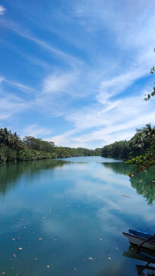 Beautiful Skylight Reflection Stock Image - Image of nature, indonesia ...