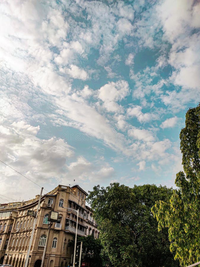 Beautiful Skyline View in Mumbai India Stock Image - Image of mumbai ...
