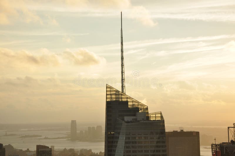 Beautiful Skyscraper Rooftop Captured during Daylight Stock Photo ...
