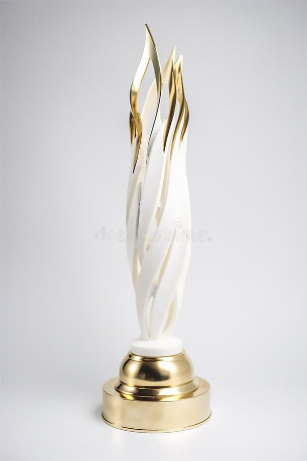 Beautiful Sleek and Modern Minimalistic Trophy Stock Illustration ...