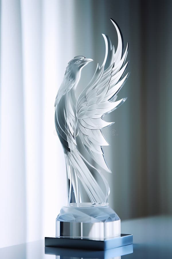 Beautiful Sleek and Modern Minimalistic Trophy Stock Illustration ...