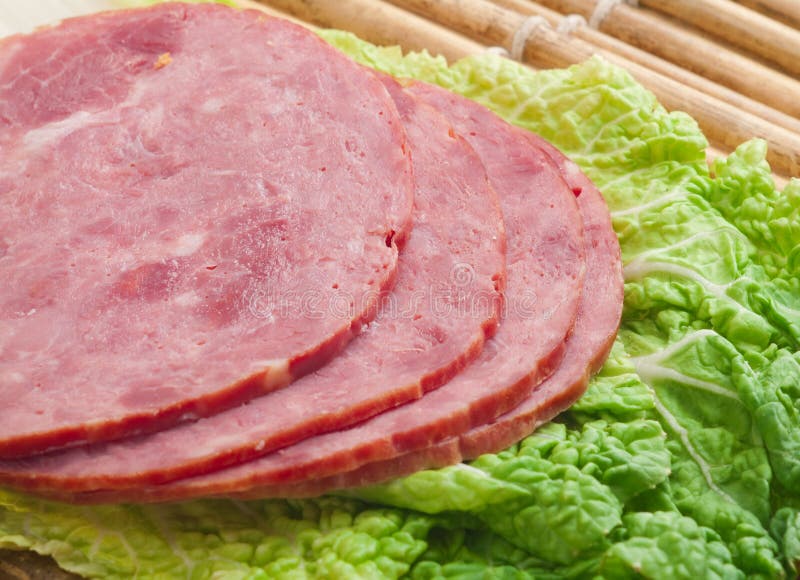 Beautiful Sliced Food Arrangement. Stock Image - Image of eating ...