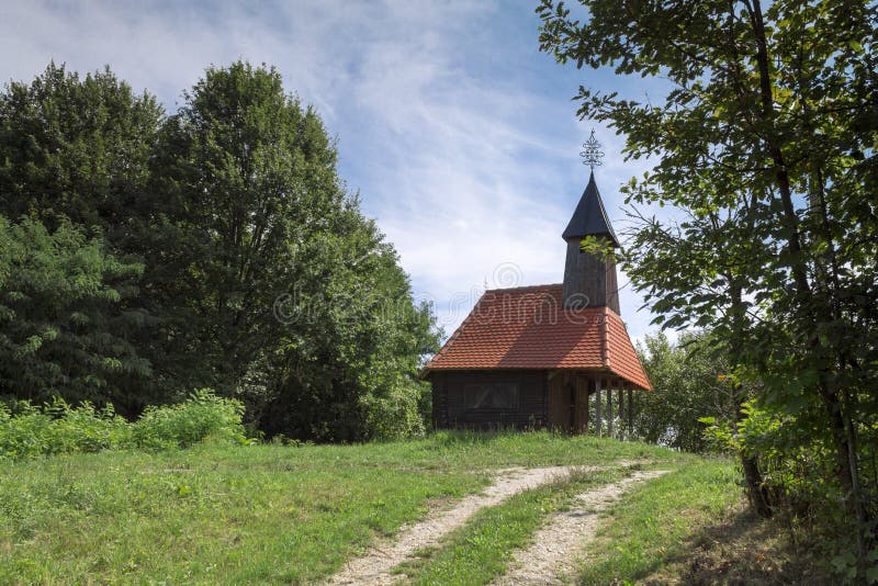 Beautiful small church stock photo. Image of countryside - 59026456