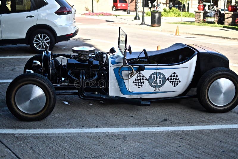 Beautiful Small Hot Rod Car Editorial Photo - Image of truck, vintage ...