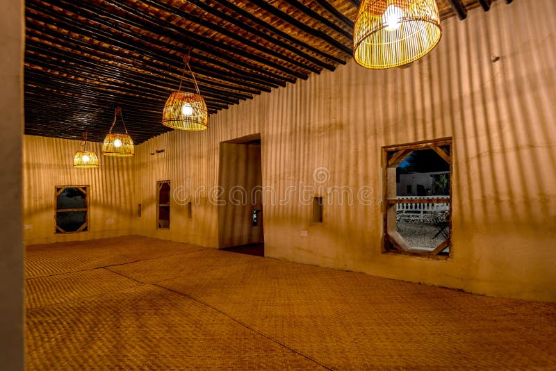 Beautiful Small Mosque Inside View Doha Qatar Editorial Photography ...