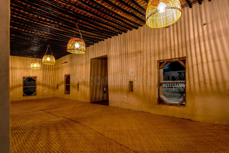 Beautiful Small Mosque Inside View Doha Qatar Editorial Photography ...