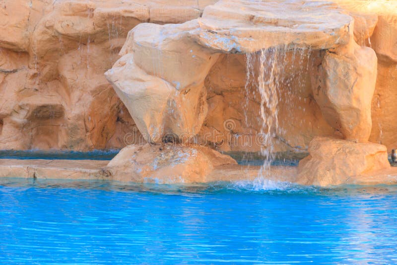 565 Tropical Paradise Swimming Pool Waterfall Stock Photos - Free ...