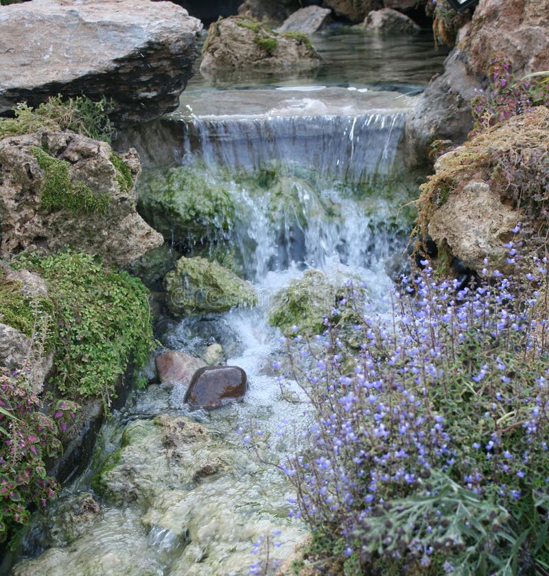 Beautiful small waterfalls stock photo. Image of asian - 48084760