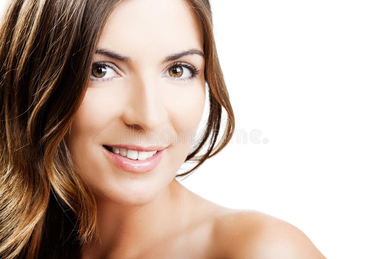 Beautiful smile stock image. Image of model, lovely, closeup - 13630555