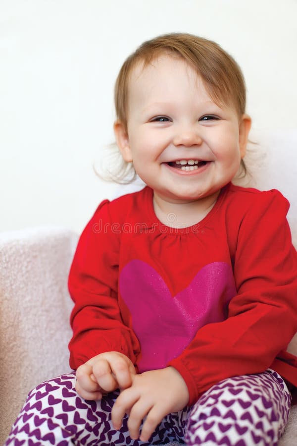 A beautiful smiling baby stock photo. Image of babies - 25335844