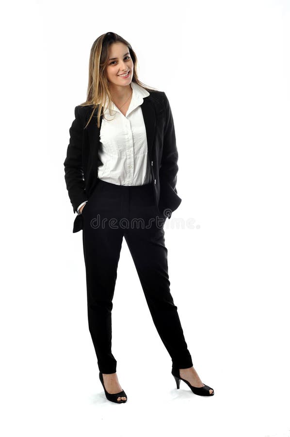 Beautiful Smiling Business Woman Full Body Stock Photo - Image of ... Beautiful Smiling Business Woman Full Body Stock Photo - Image of ...
